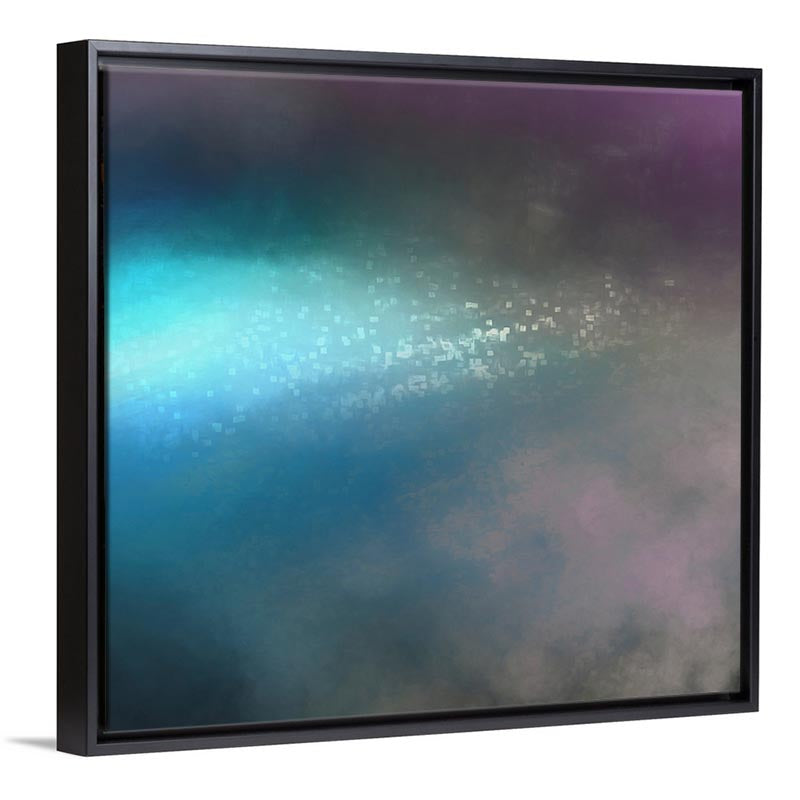 Modern Cool Colors & Light Artwork - Franklin Arts